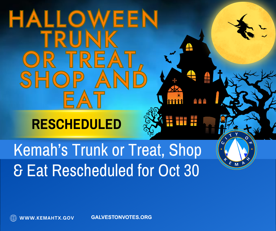 News Flash • Kemah’s Addams Family–Inspired Trunk or Treat,